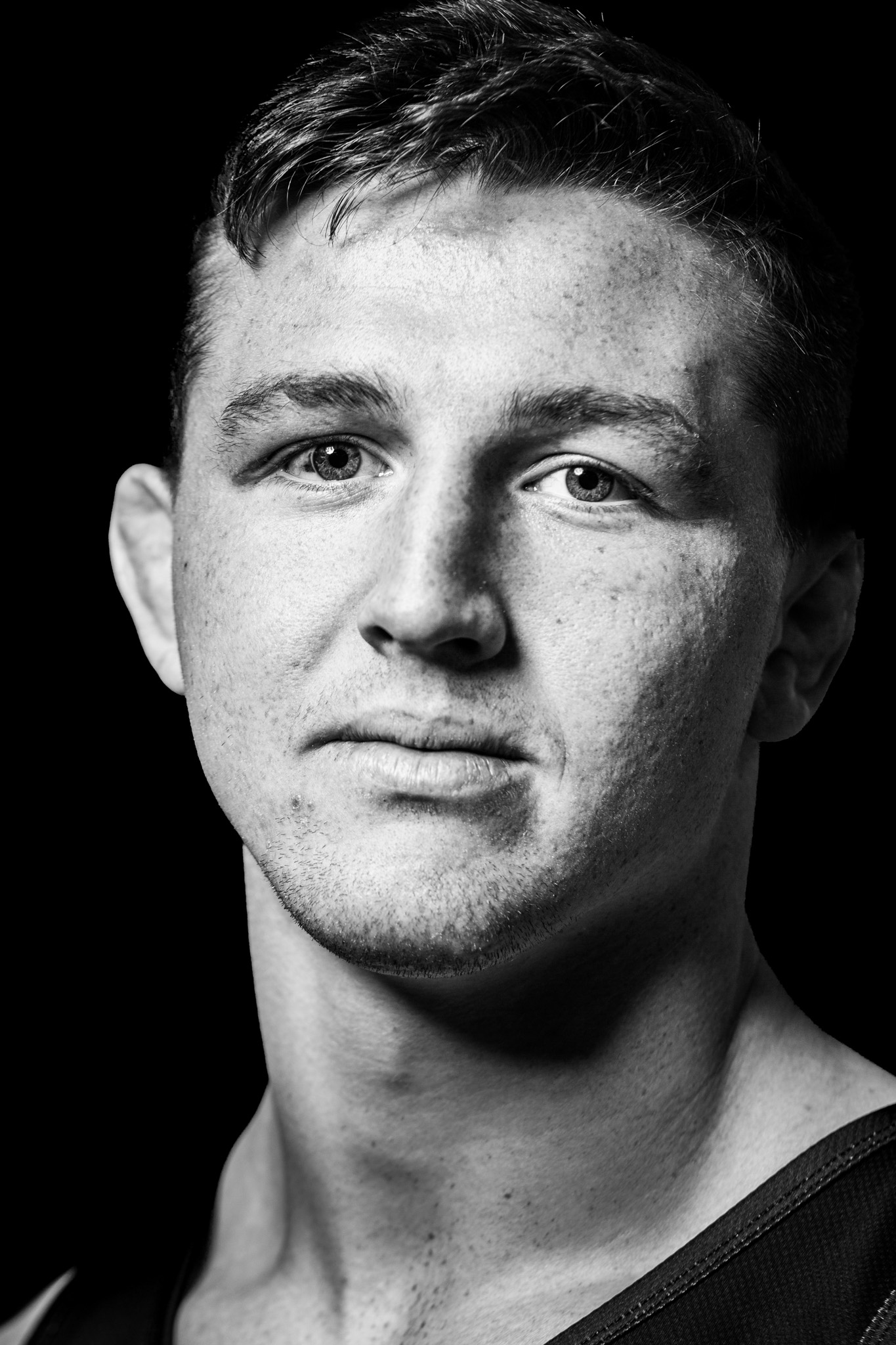 Tom Curry portrait of the professional rugby union player